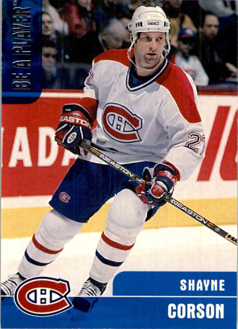 1999-00 Be A Player Memorabilia Shayne Corson #29 on Kronozio