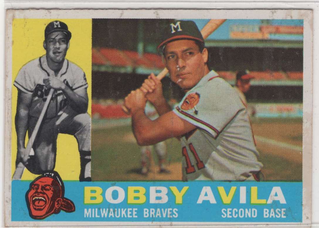 1960 Topps Bobby Avila #90 on Kronozio