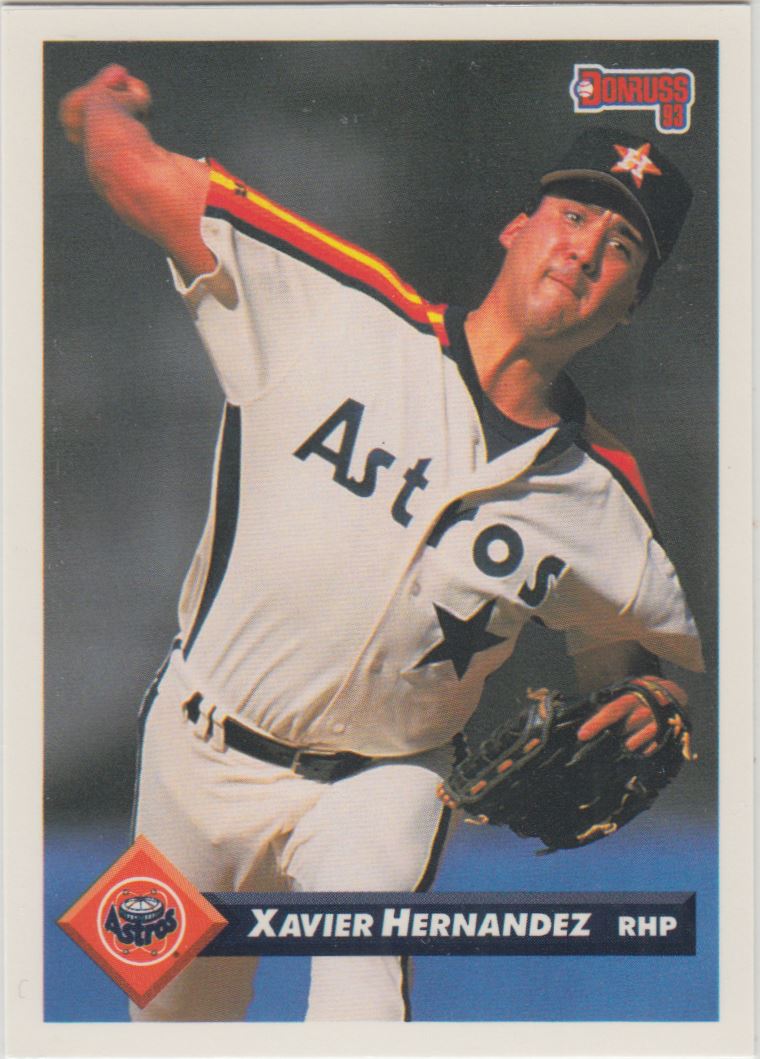 1993 Donruss Xavier Hernandez #636 on Kronozio