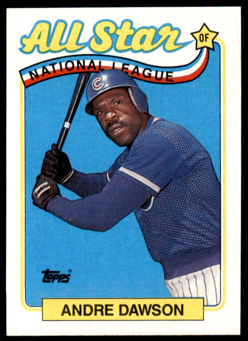 1989 Topps Andre Dawson #391 on Kronozio