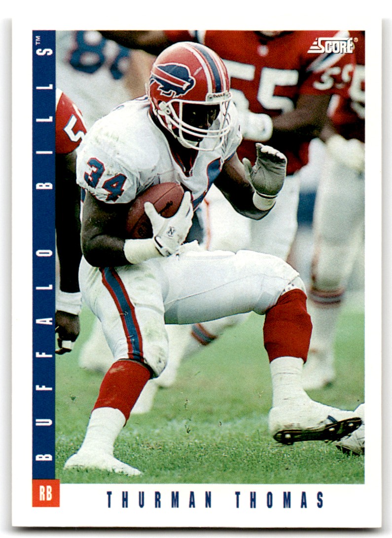 1993 Score Thurman Thomas #96 on Kronozio