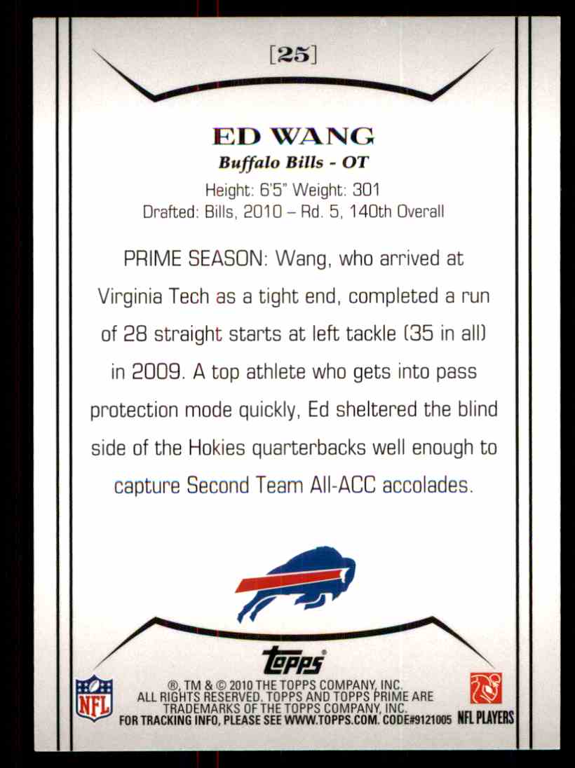 Ed Wang Bills
