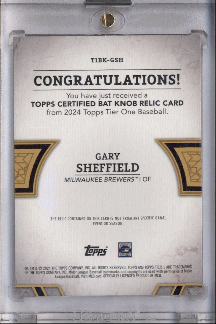 2024 Topps Gary Sheffield #AGR-GS on Kronozio