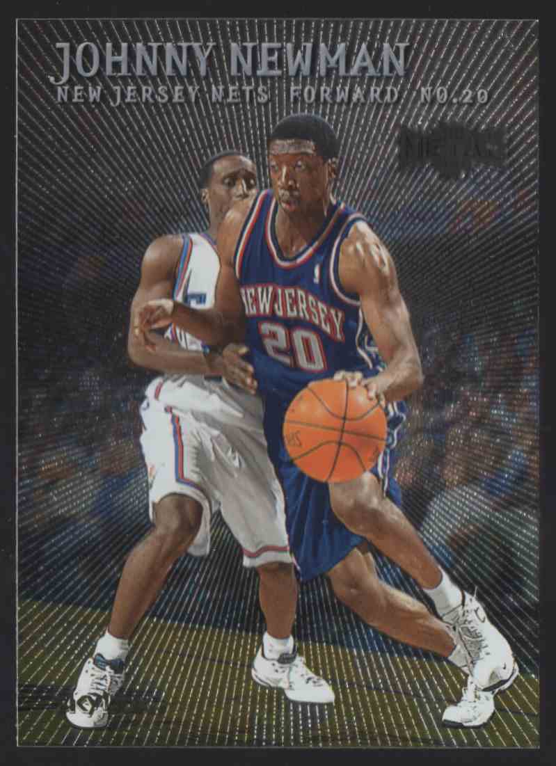 1999-00 Metal Johnny Newman #73 on Kronozio