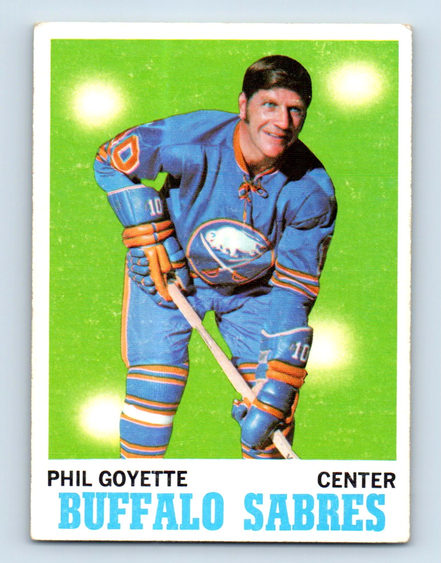 1970-71 Topps Phil Goyette #127 on Kronozio