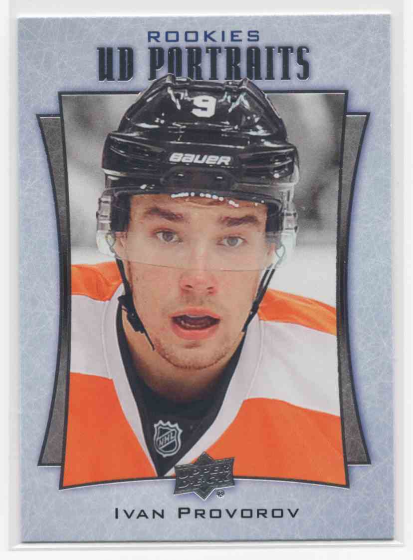 2016-17 Upper Deck UD Portraits Rookies Ivan Provorov #P-86 on Kronozio