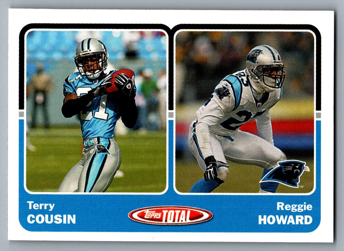 2003 Topps Total Reggie Howard/Terry Cousin #375 on Kronozio
