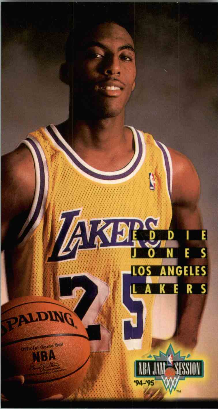 1994-95 Fleer NBA Jam Session Eddie Jones #93 on Kronozio