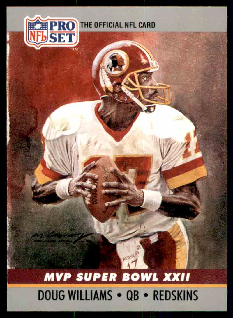 1990 Pro Set MVP Super Bowl Doug Williams #22 on Kronozio