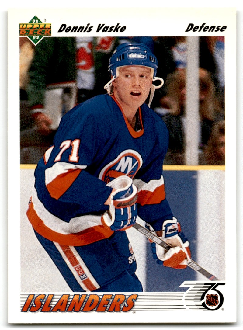 1991-92 Upper Deck Dennis Vaske #49 on Kronozio