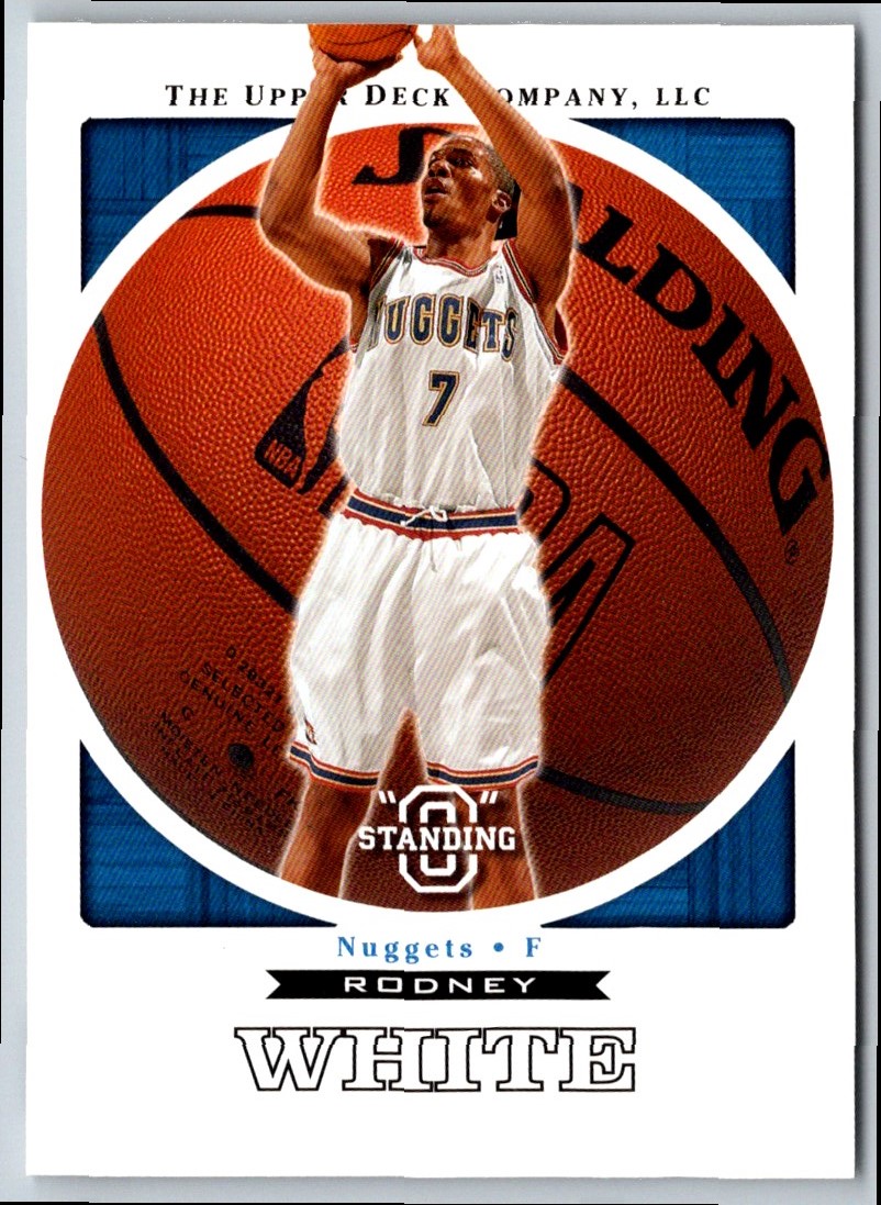 2003-04 Upper Deck Standing O Rodney White #17 on Kronozio