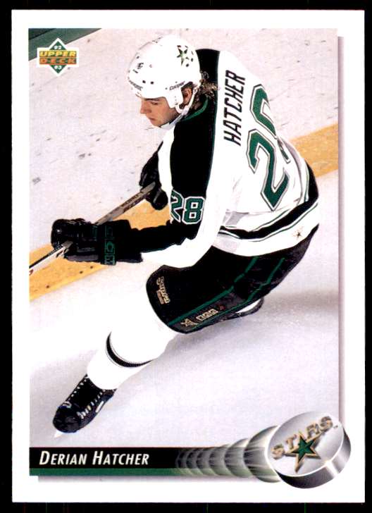 1992-93 Upper Deck Derian Hatcher #287 on Kronozio