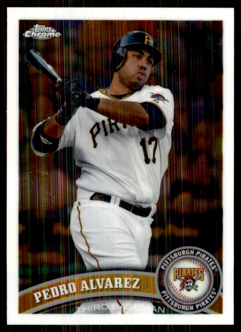 2011 Topps Chrome Pedro Alvarez #151 on Kronozio