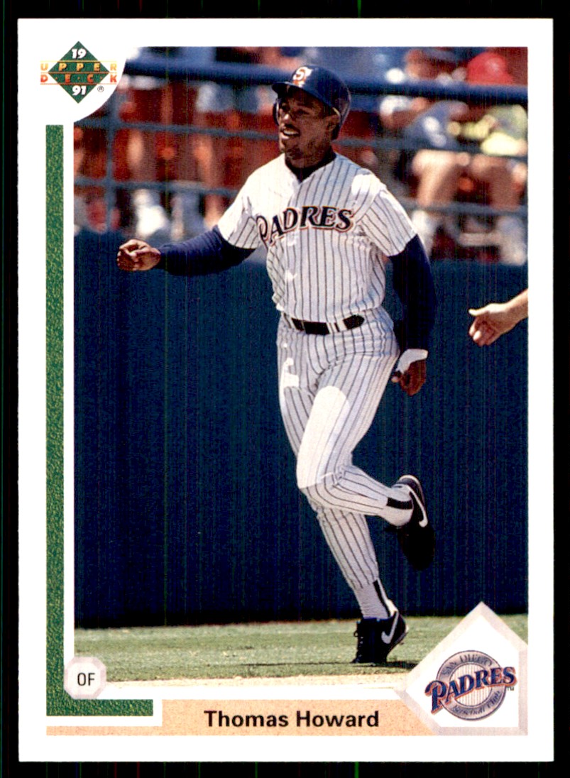 1991 Upper Deck Final Edition Thomas Howard #39F on Kronozio