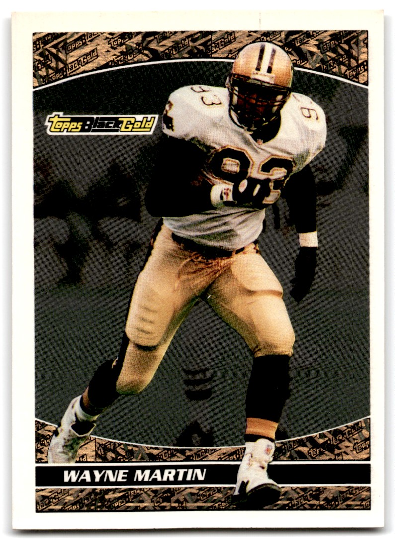 1993 Topps Black Gold Wayne Martin #20 on Kronozio