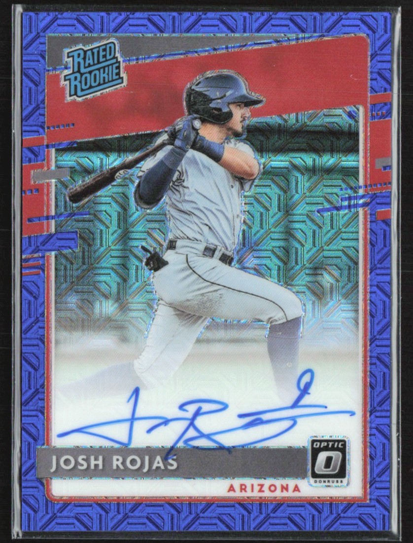 2020 Donruss Optic Blue Mojo Josh Rojas #RRS-JR on Kronozio