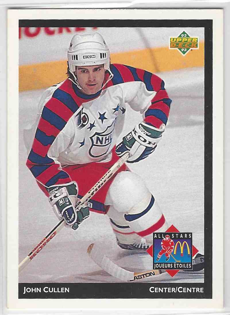 1992-93 Upper Deck Mcdonald's John Cullen #MCD-18 on Kronozio