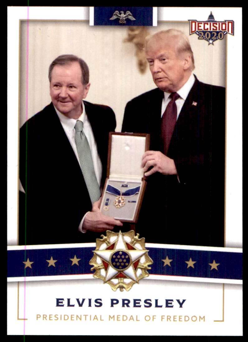 2020 Decision Presidential Medal Of Freedom Elvis Presley #PMOF6 on Kronozio
