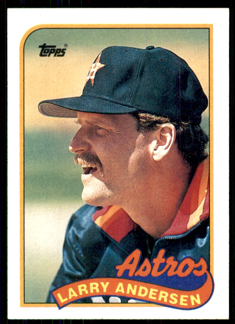 1989 Topps Larry Andersen #24 on Kronozio