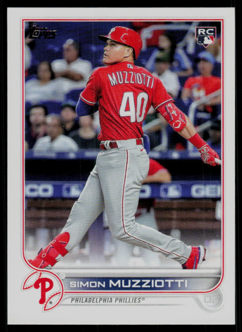 2022 Topps Update Simon Muzziotti #US19 on Kronozio