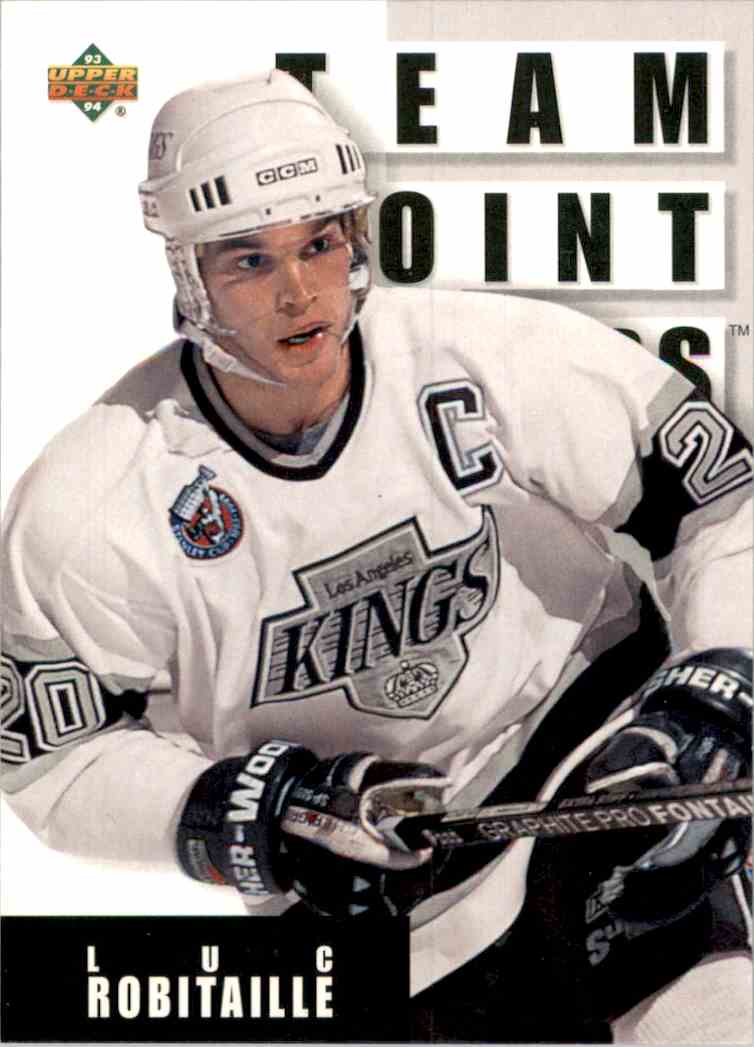 1993-94 Upper Deck Luc Robitaille Tl #293 on Kronozio