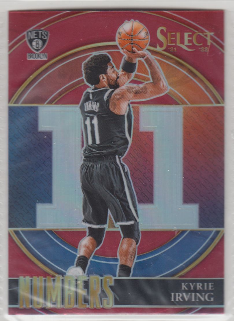 2021-22 Select Numbers Kyrie Irving #21 on Kronozio