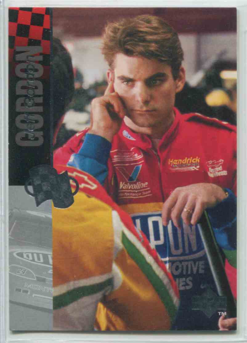 1995 Upper Deck Jeff Gordon #202 on Kronozio