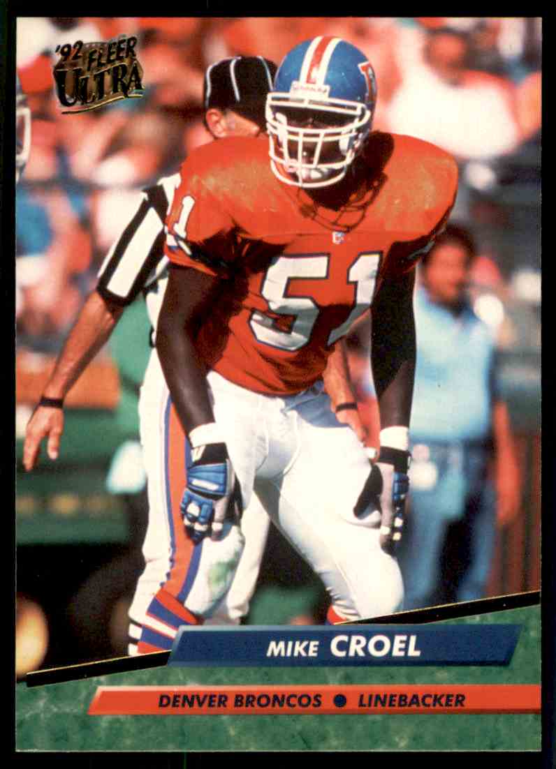 1992 Fleer Ultra Mike Croel #96 on Kronozio
