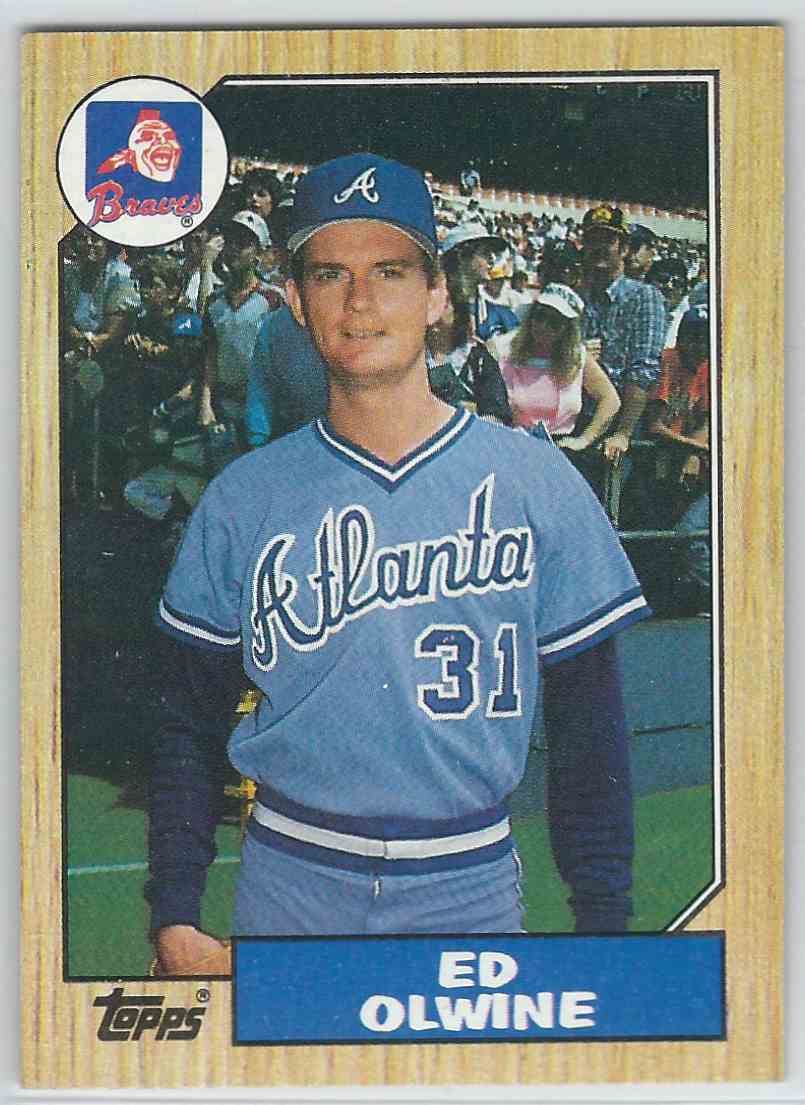 1987 Topps Ed Olwine #159 on Kronozio