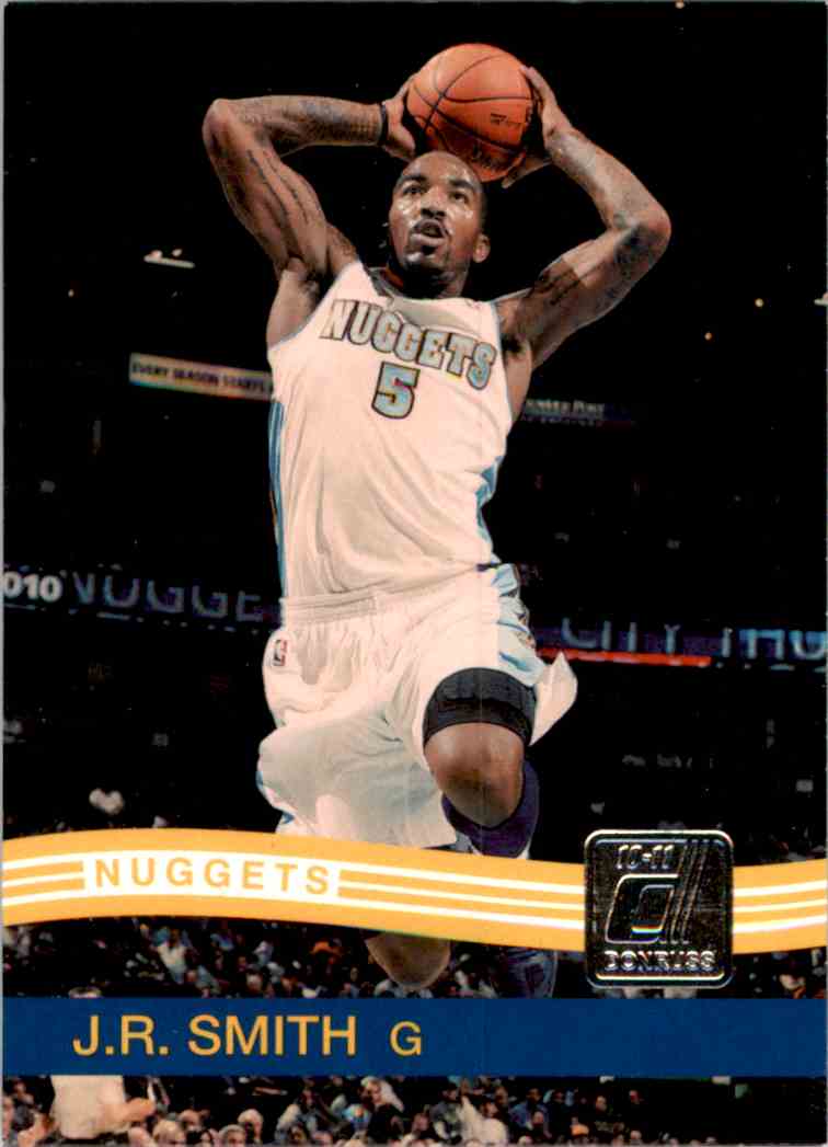 2010-11 Donruss J.R. Smith #119 on Kronozio