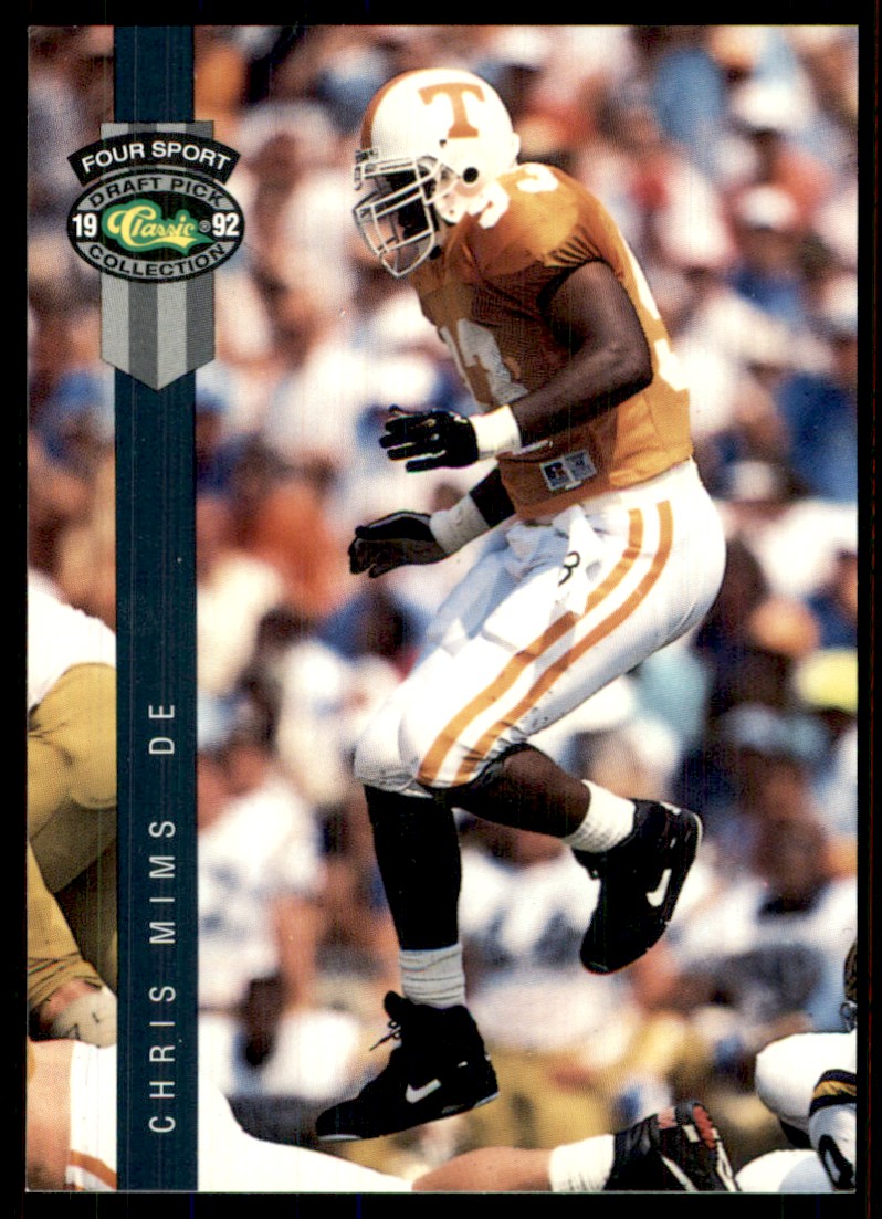 1992 Classic Four Sport Chris Mims #83 on Kronozio