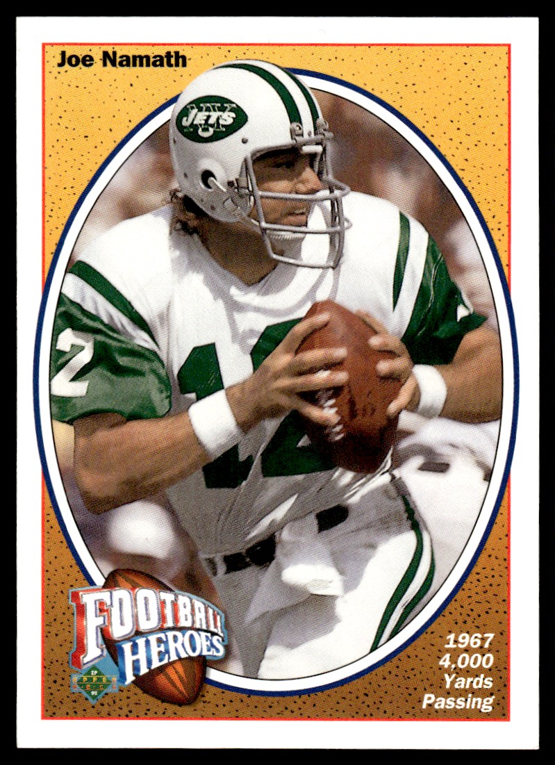 1991 Upper Deck Football Heroes Joe Namath Joe Namath #12 on Kronozio