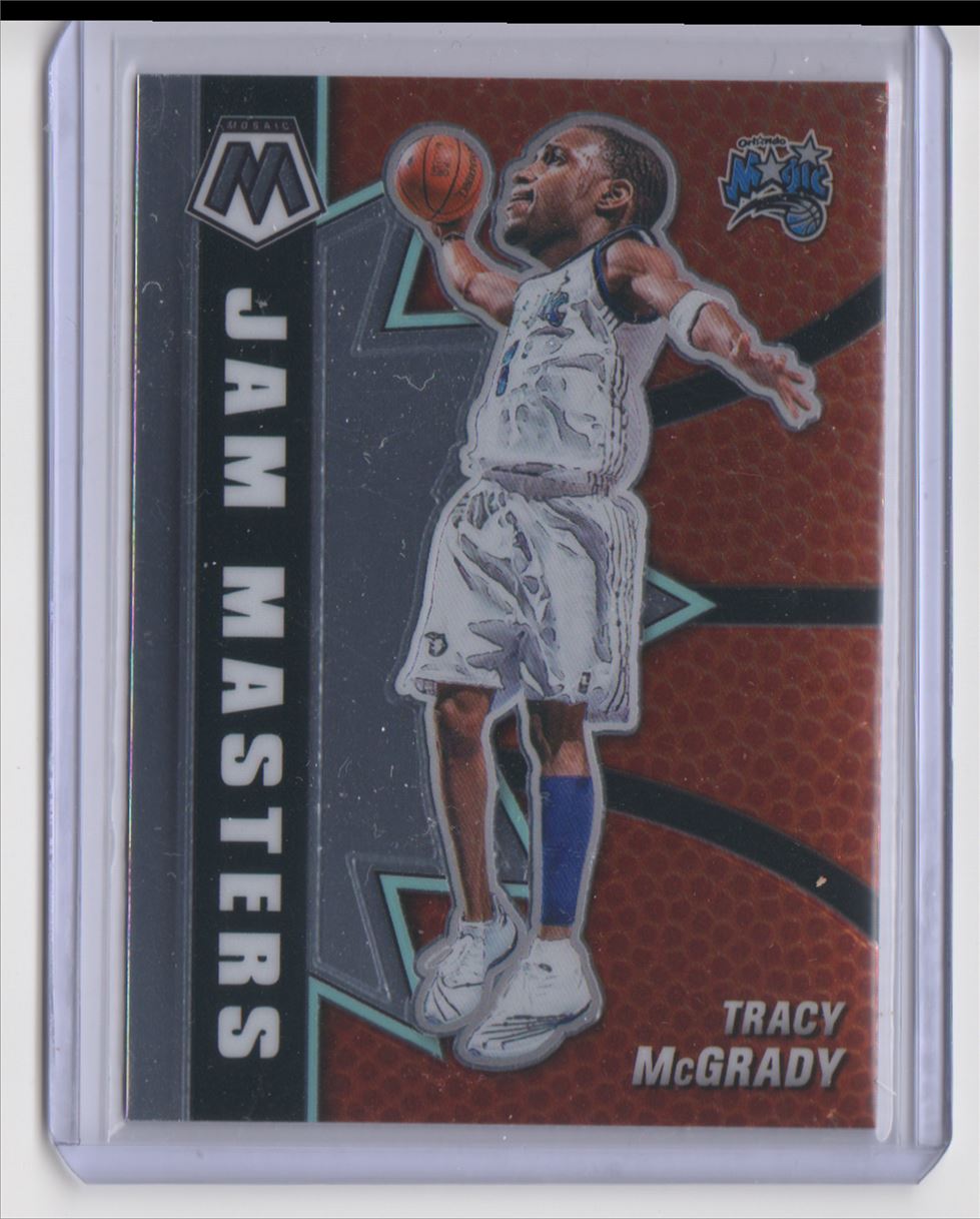 2020-21 Panini Mosaic Jam Masters Tracy McGrady #18 on Kronozio