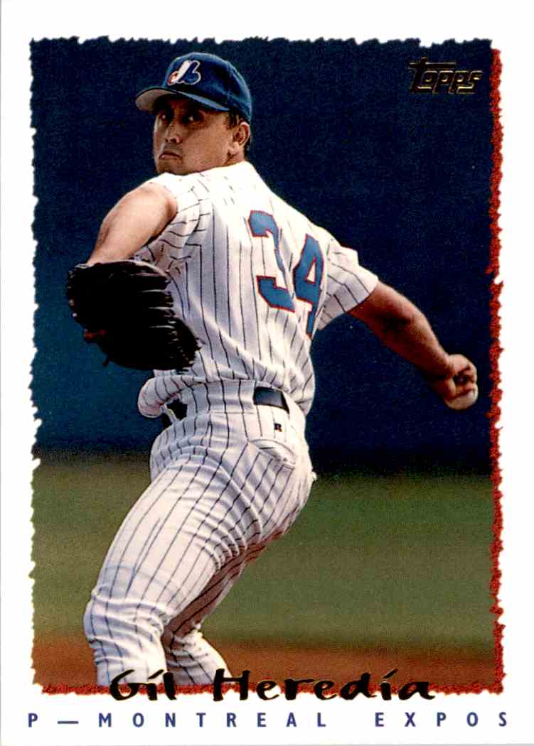 1995 Topps Gil Heredia #509 on Kronozio