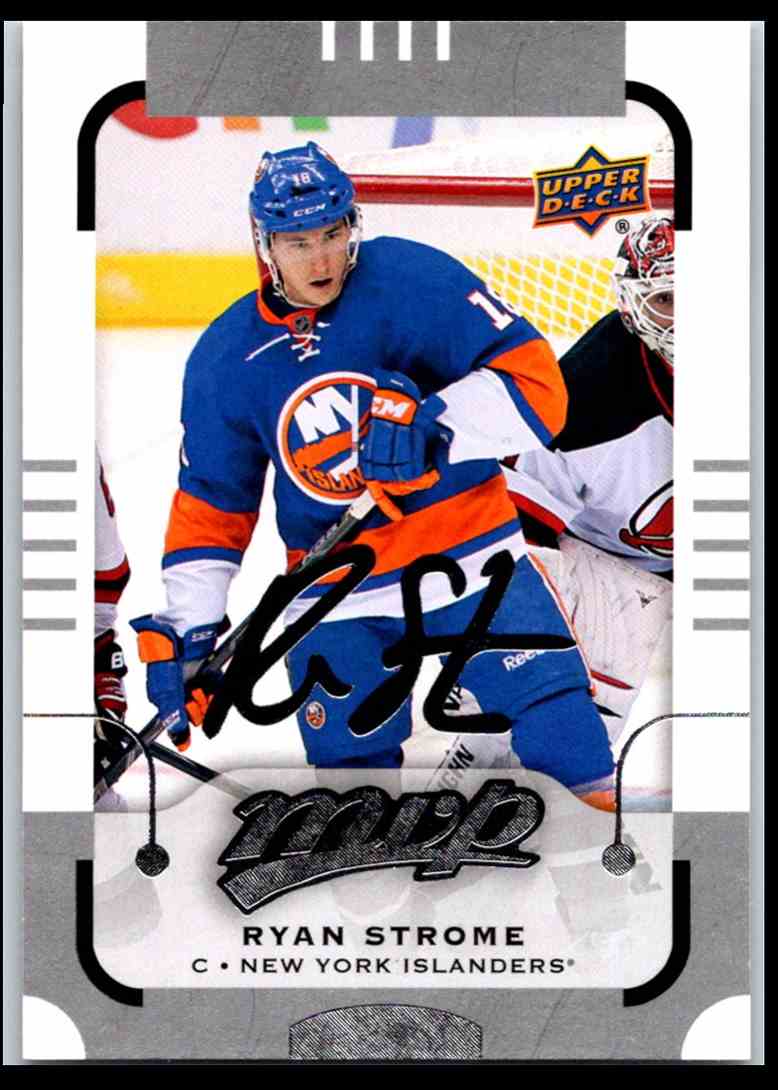 2015-16 Upper Deck MVP Silver Script Ryan Strome #12 on Kronozio