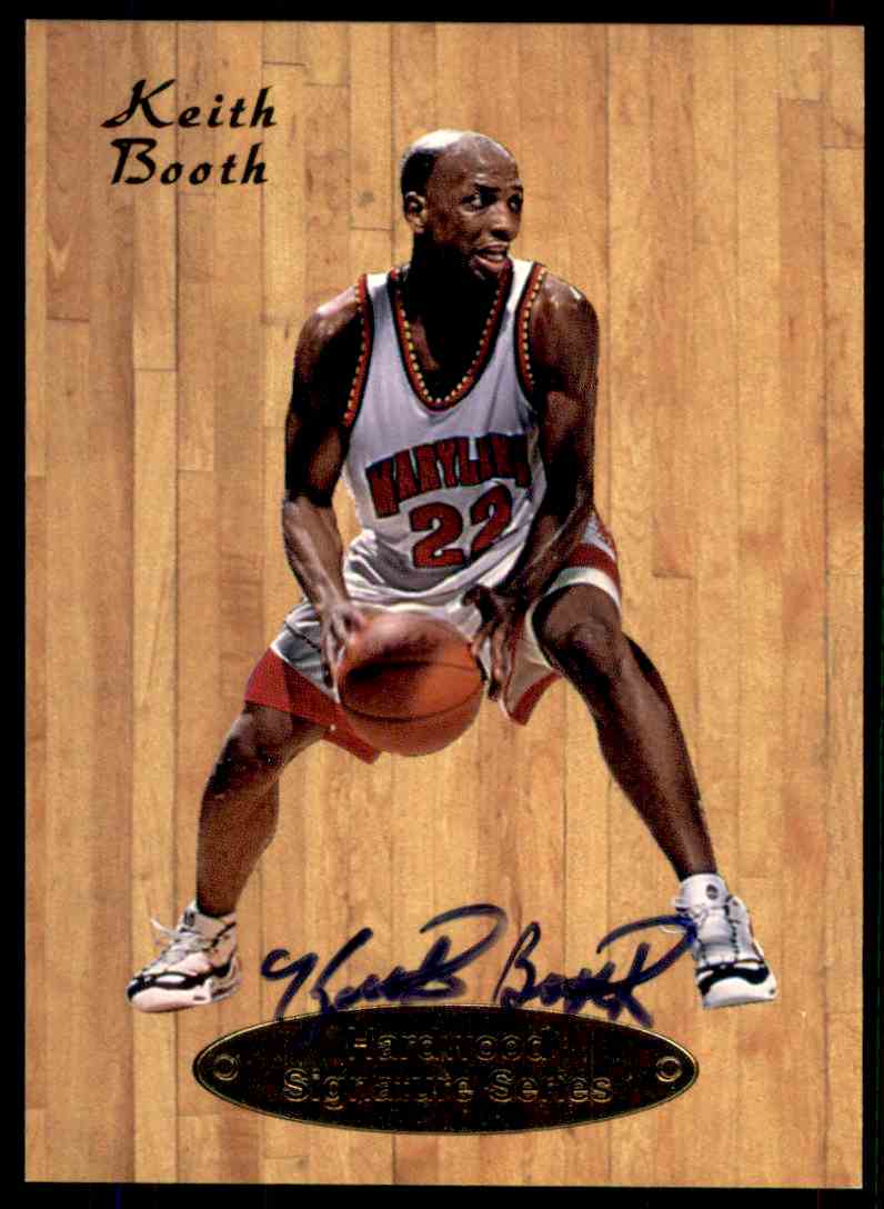 1997-98 The Genuine Article Hardwood Signature Series Keith Booth #2 on ...