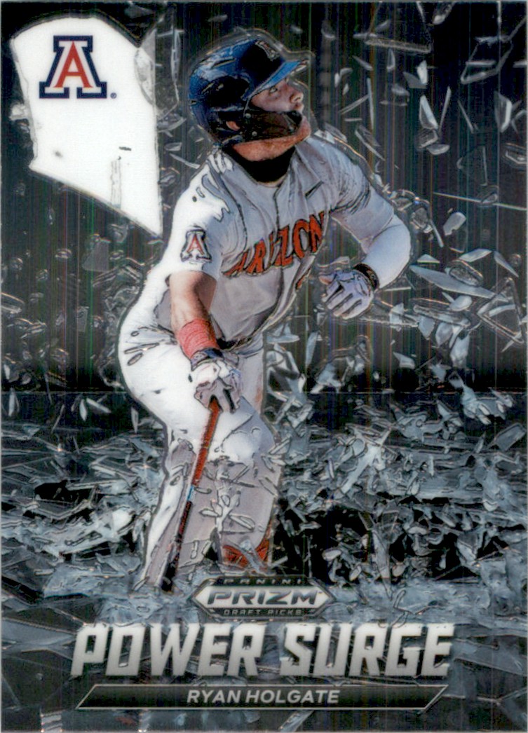2021 Panini Prizm Draft Picks Power Surge Ryan Holgate #PSRH on Kronozio