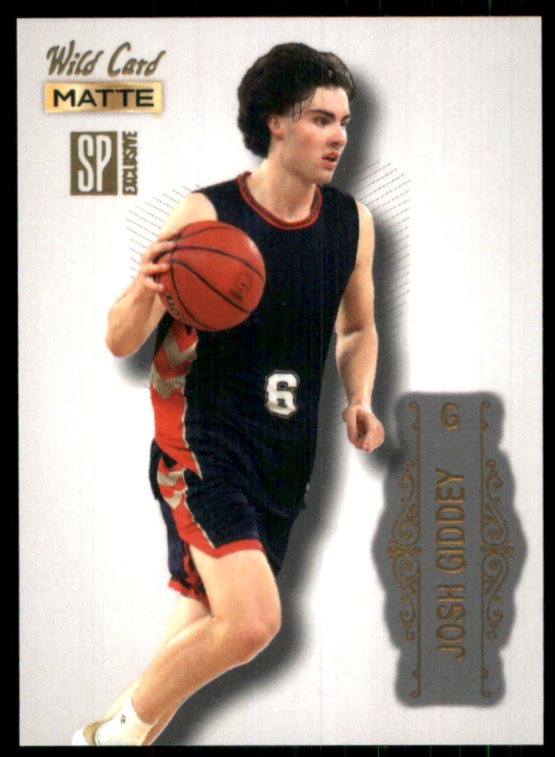 2022-23 Wild Card Matte SP Exclusive Josh Giddey #MBN11 on Kronozio