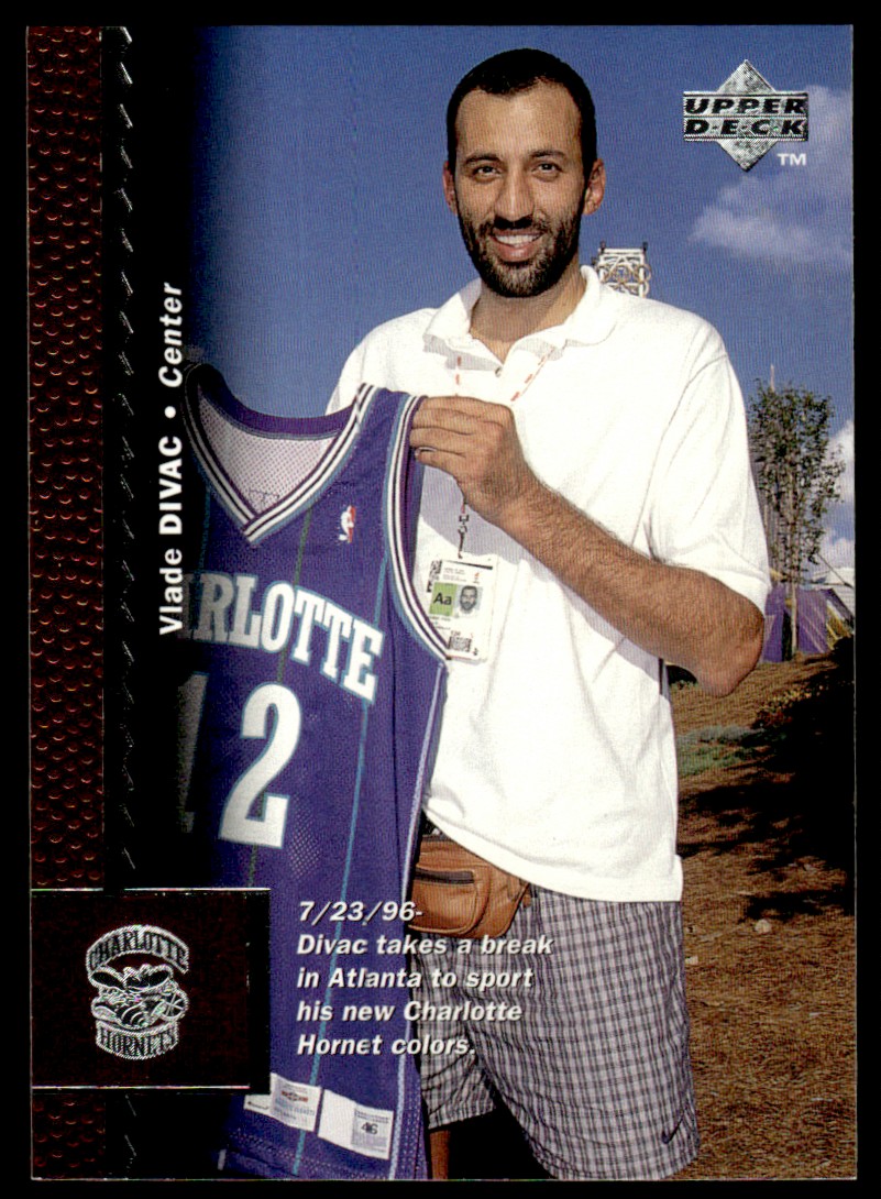 1996-97 Upper Deck Vlade Divac #191 on Kronozio