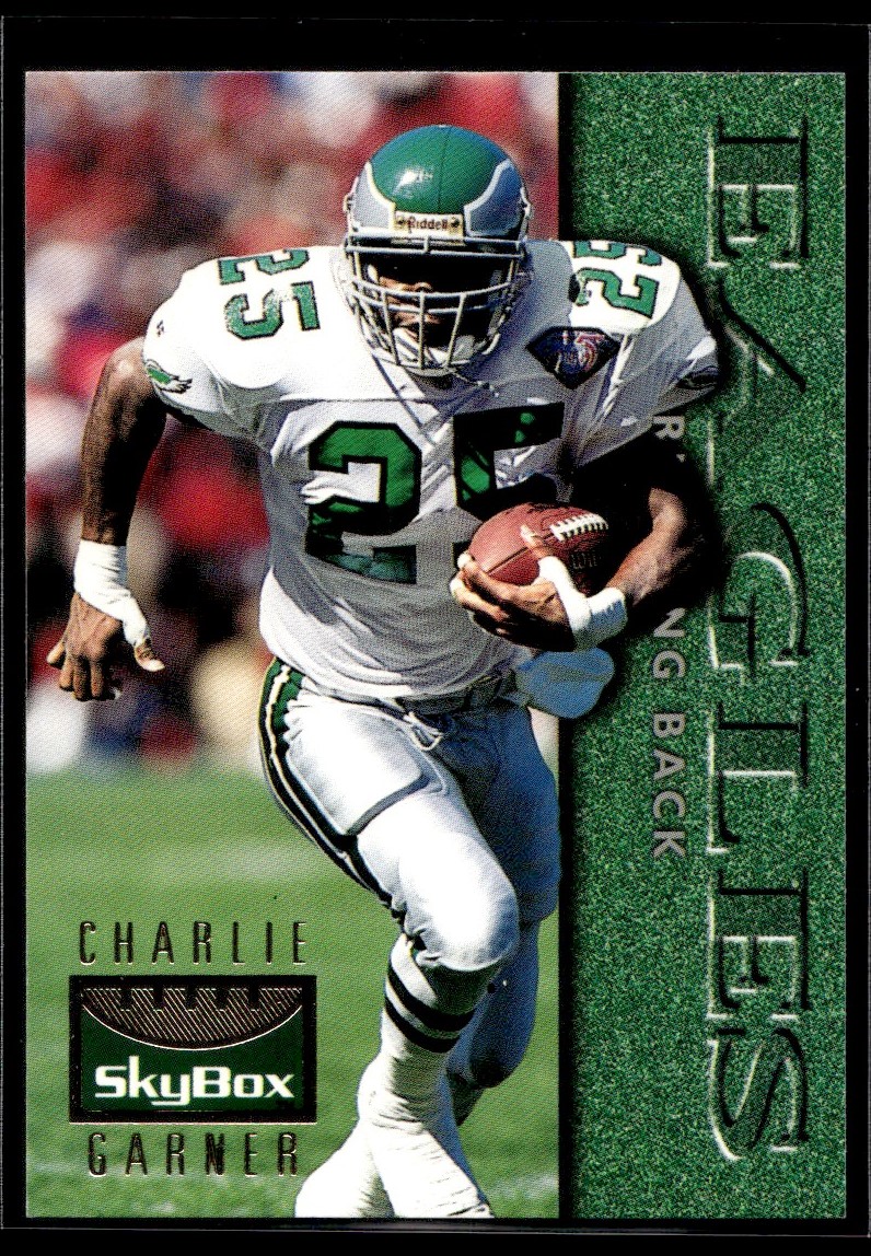 1995 SkyBox Premium Charlie Garner #100 on Kronozio