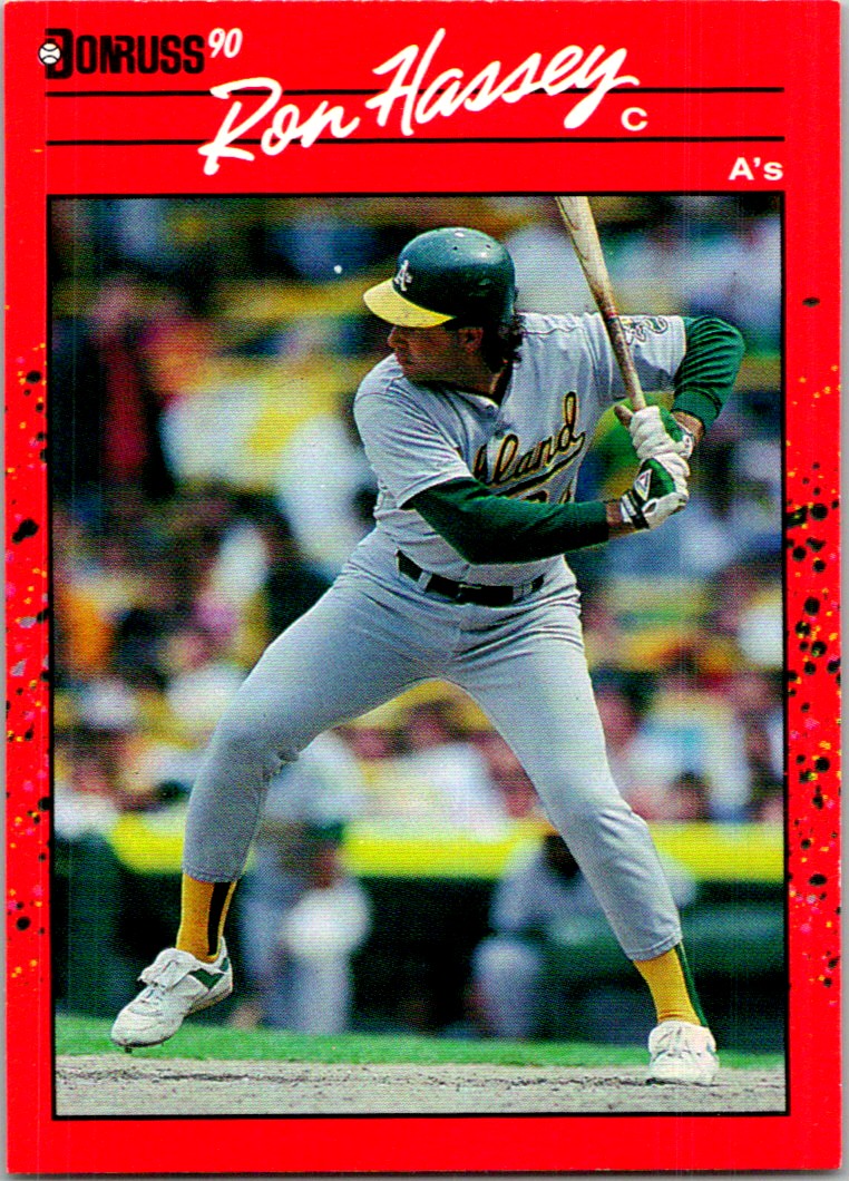 1990 Donruss Ron Hassey #450 on Kronozio