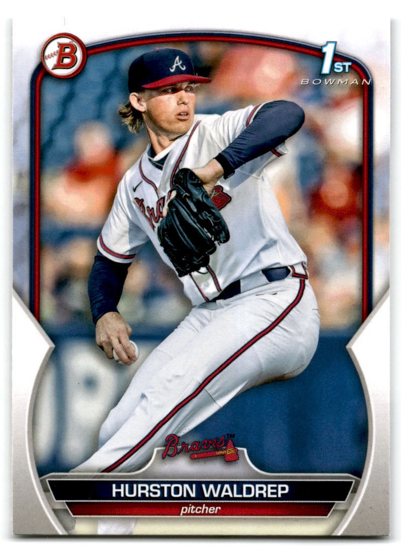 2023 Bowman Draft Hurston Waldrep #BD-114 on Kronozio