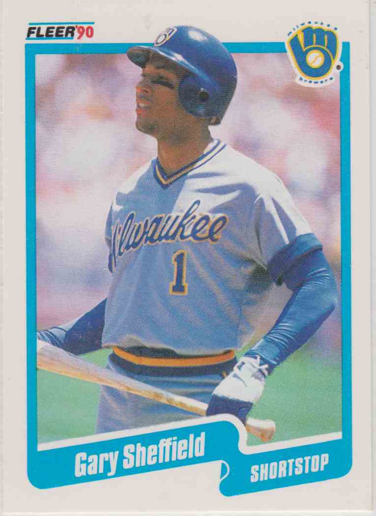 1990 Fleer Gary Sheffield #336 on Kronozio