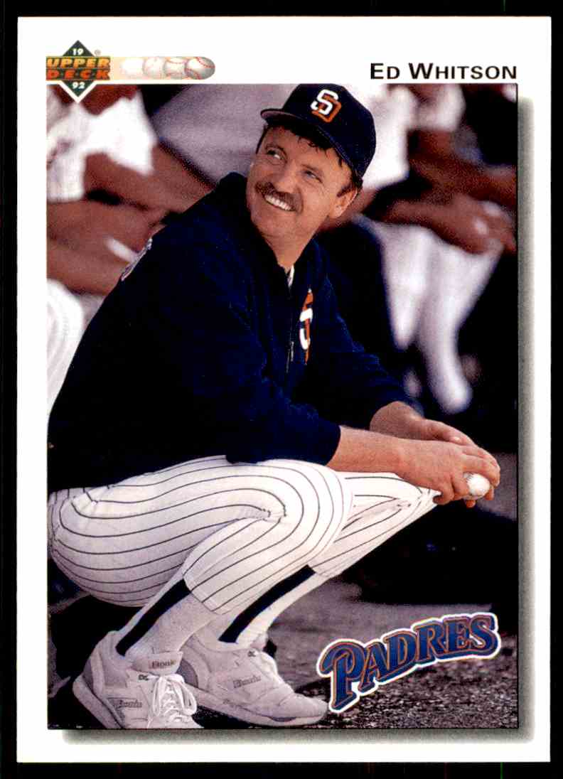1992 Upper Deck Ed Whitson #103 on Kronozio