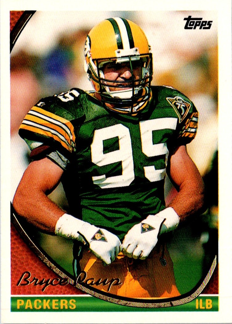 1994 Topps Bryce Paup #7 on Kronozio