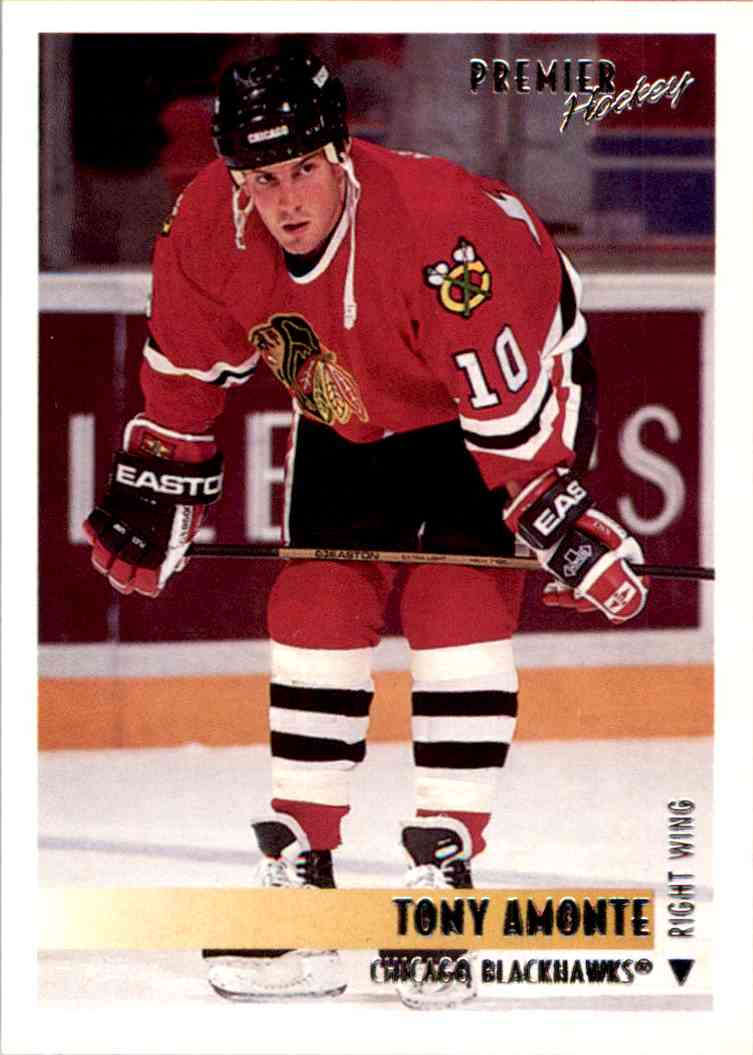 1994-95 Topps Premier Tony Amonte #5 on Kronozio