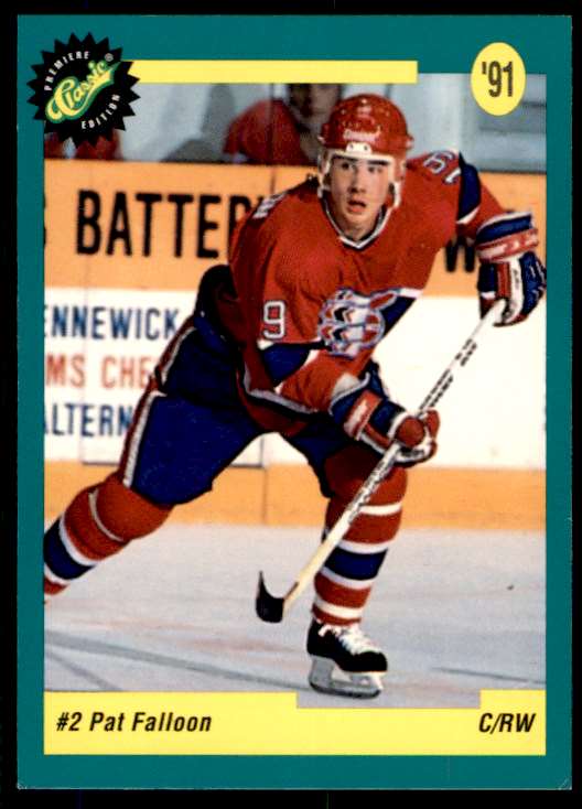 1991-92 Premiere Classic Edition Pat Falloon #2 on Kronozio