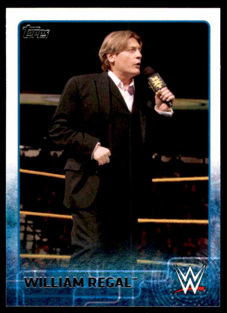 2015 Topps Wwe William Regal #84 on Kronozio