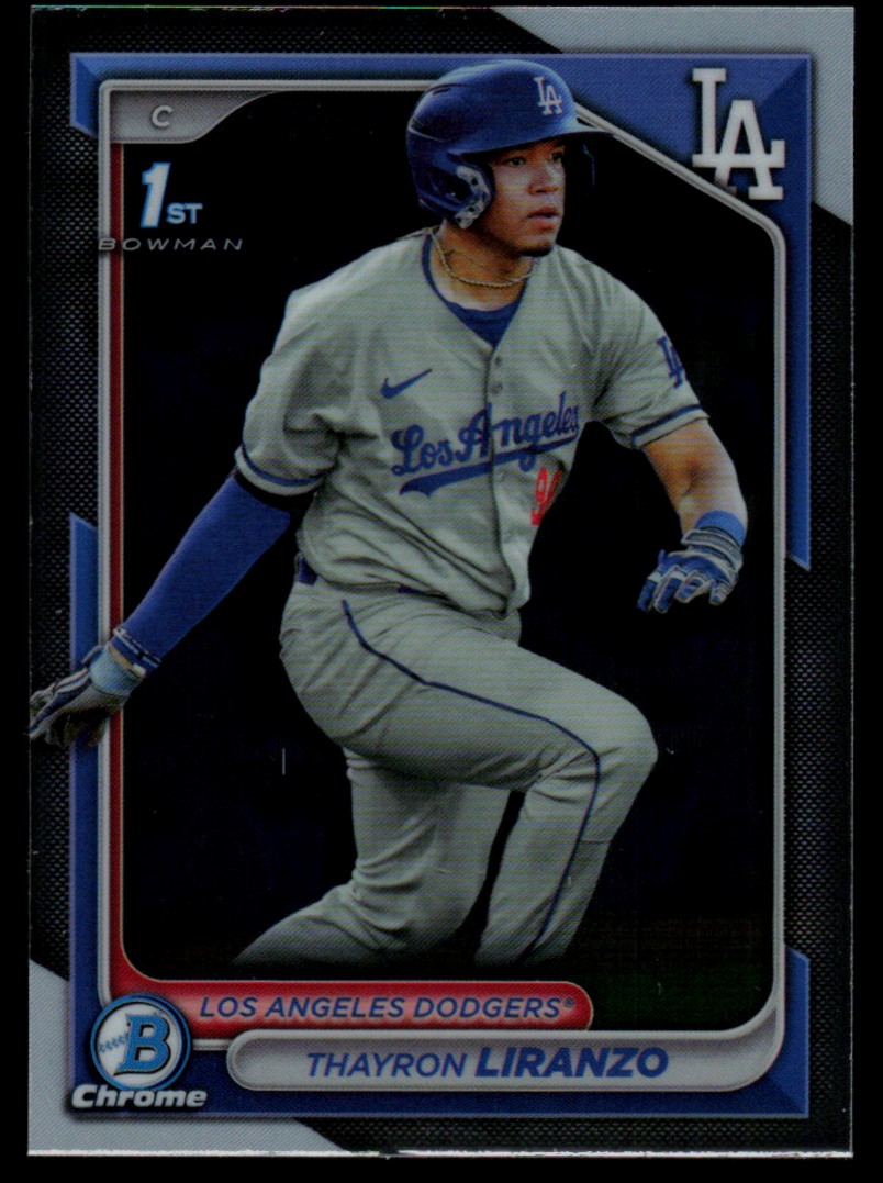 2024 Bowman Chrome Prospect Thayron Liranzo #BCP-182 on Kronozio
