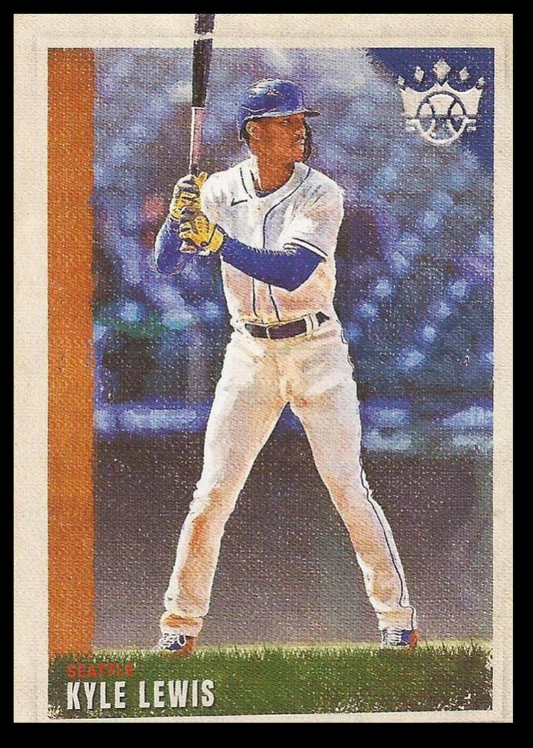 2022 Panini Diamond Kings Kyle Lewis #57 on Kronozio